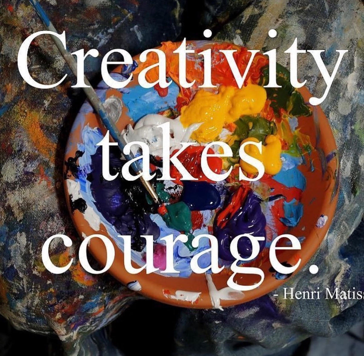 Let your creativity flow...have a beautiful day! – Christy Matthews Art